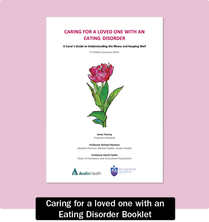 Caring for a loved one with an Eating Disorder Booklet – Inkifingus